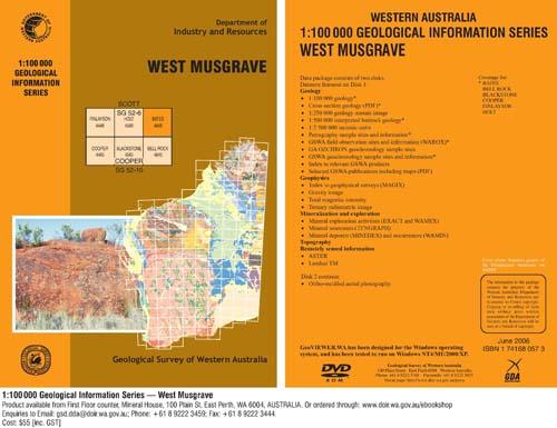 West Musgrave, CODE 9781741680577 - Department of Energy, Mines ...