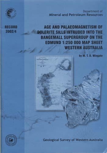 Age and palaeomagnetism of dolerite sills intruded into the Bangemall ...