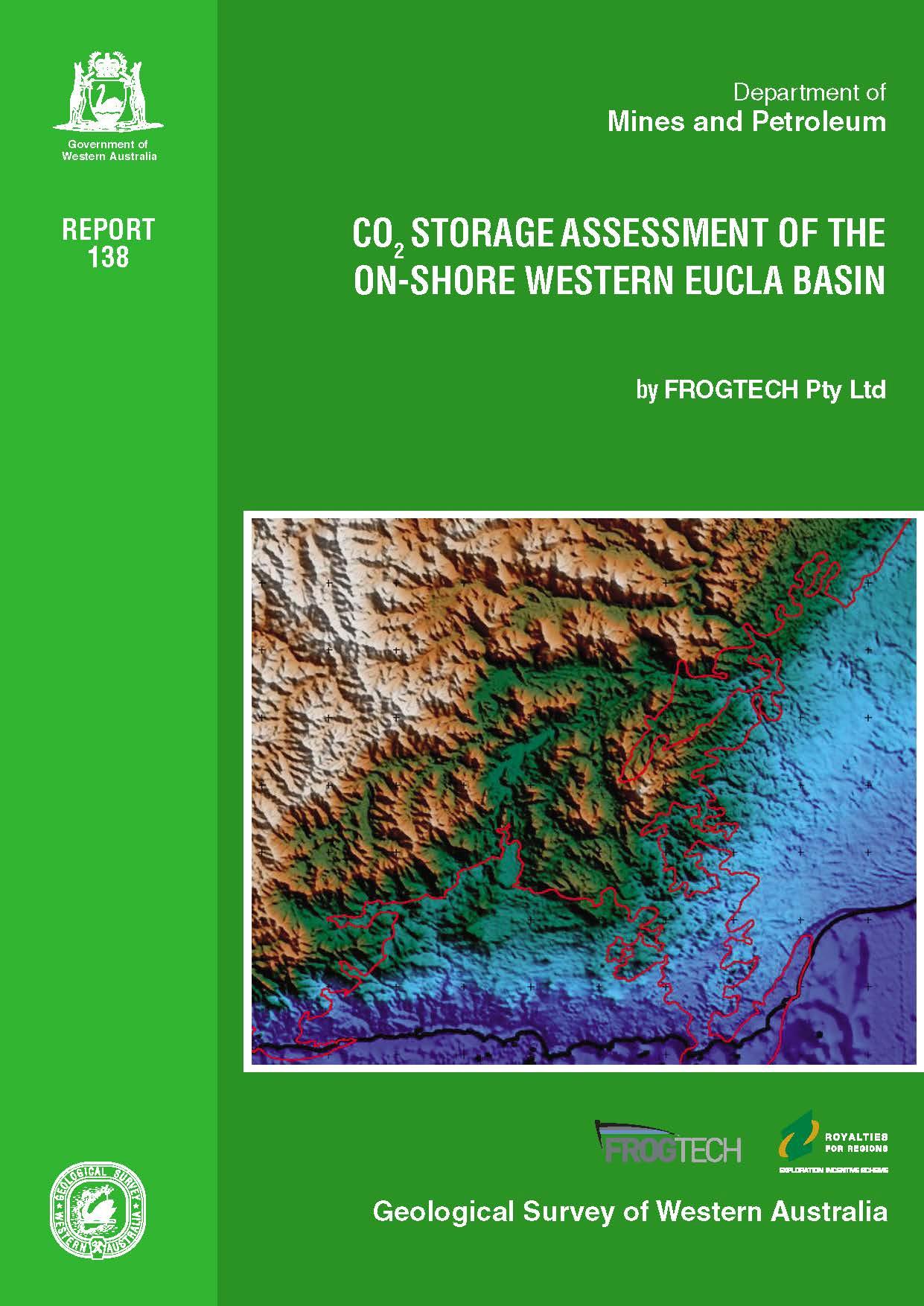 CO2 storage assessment of the on-shore western Eucla Basin, CODE ...