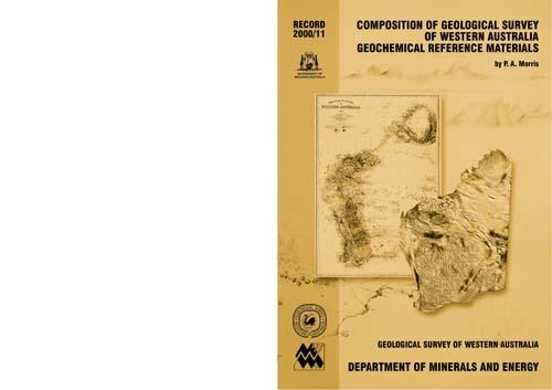 Composition of Geological Survey of Western Australia geochemical ...