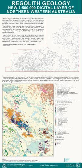 Regolith Geology New 500k Digital Layer of Northern Western Australia
