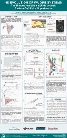 4D Evolution of WA Ore Systems - The Nimbus Massive Sulphide Deposit ...