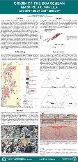 Origin of the Eoarchean Manfred Complex - Geochronology and Petrology