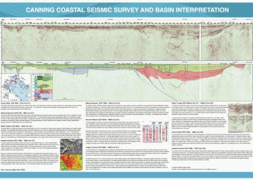 Canning coastal seismic survey and basin interpretation